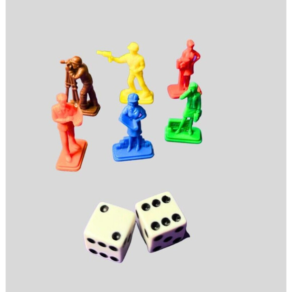 Hasbro | Games | Monopoly Ubuild Replacement Parts Character Tokens ...